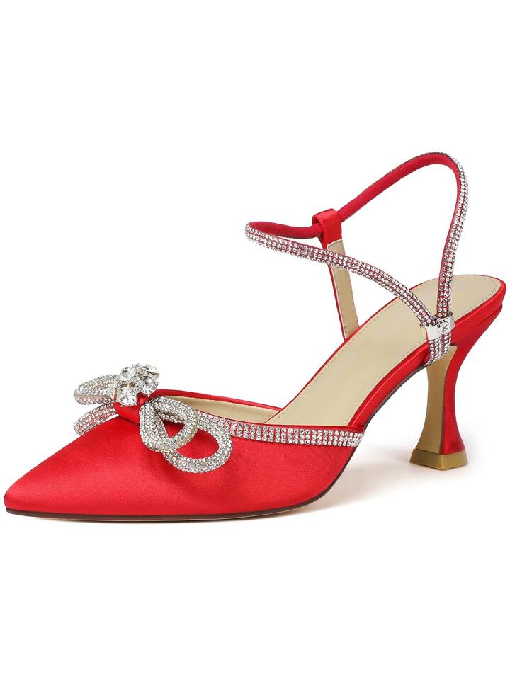 Red Kitten Heels Wedding