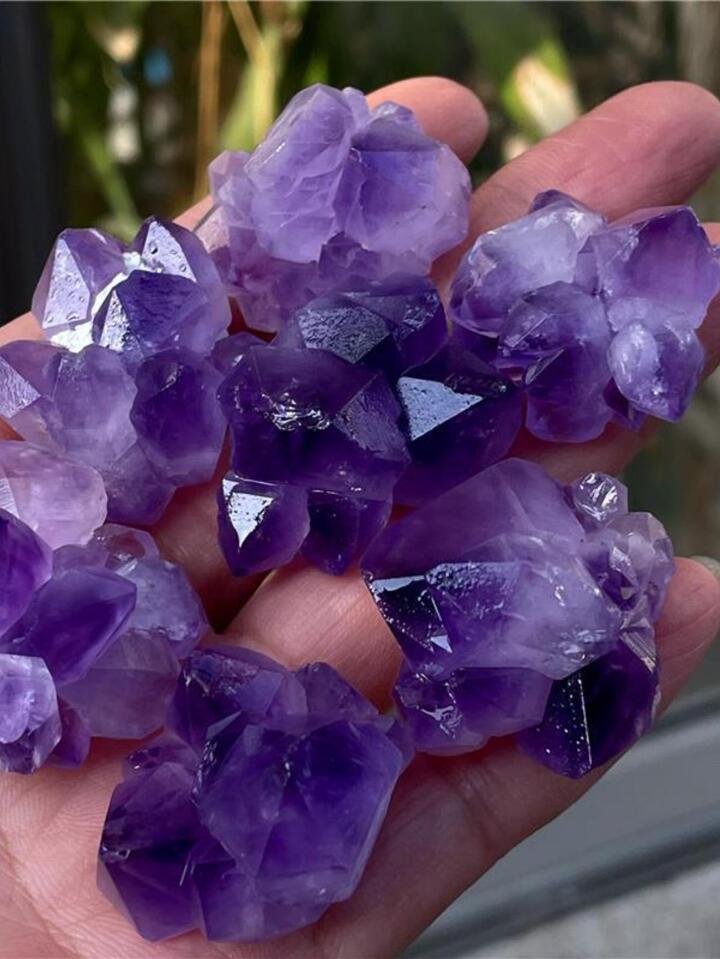 Purple Crystal Rock