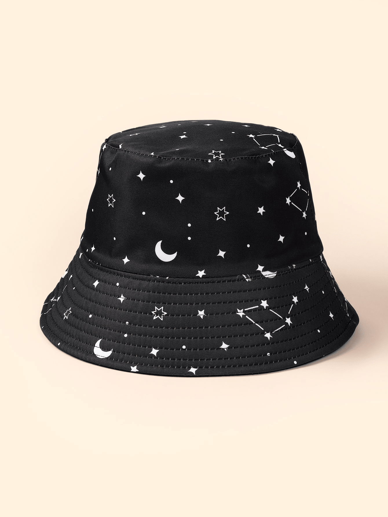 Star & Moon Print Bucket Hat | SHEIN USA