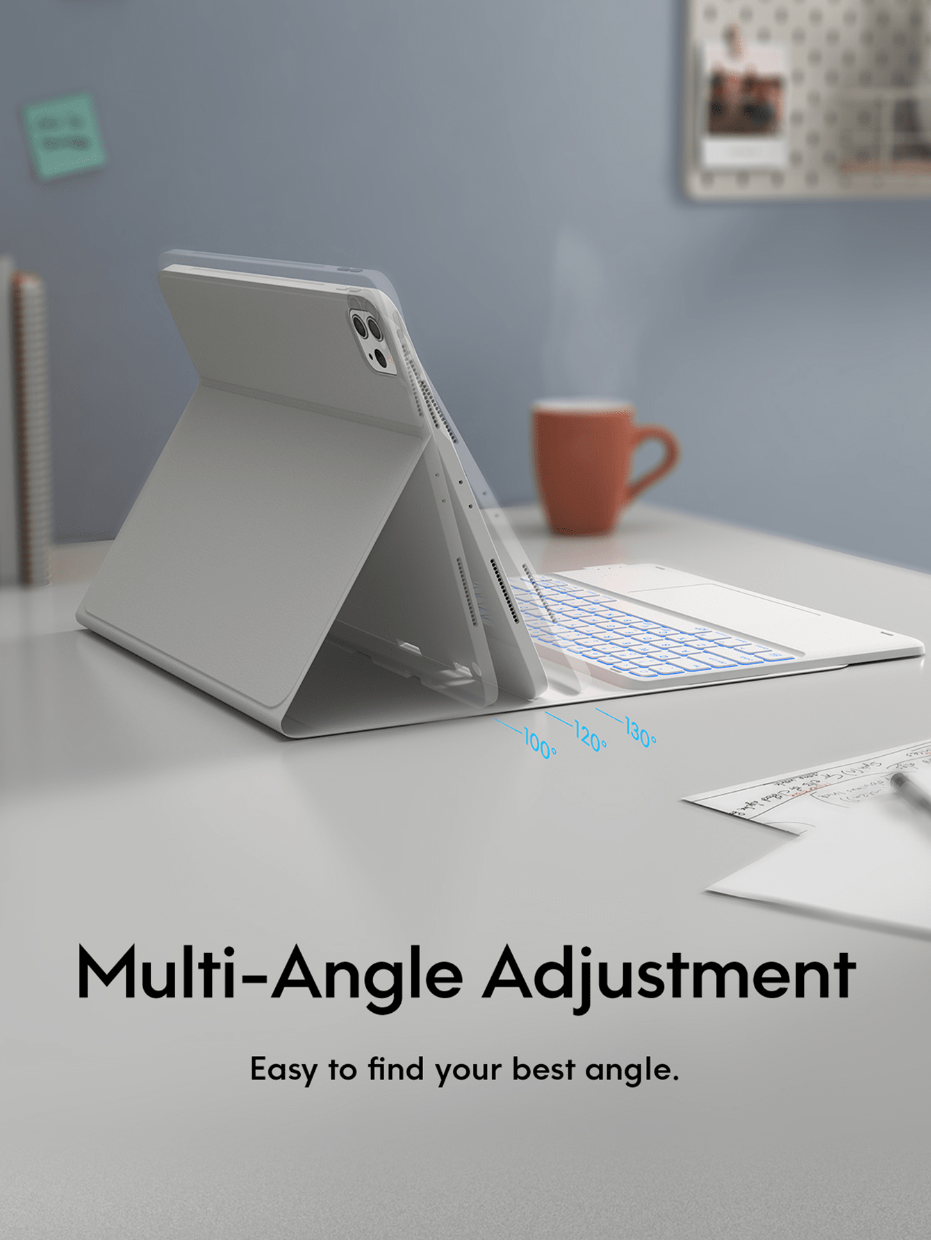 Chesona Touchpad Ipad Pro 12 9 Case With Keyboard Keyboard For 12 9