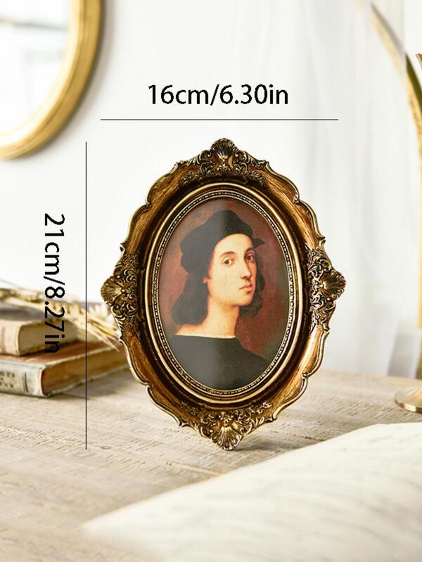 1pc Vintage Relief Retro Photo Frame | SHEIN USA