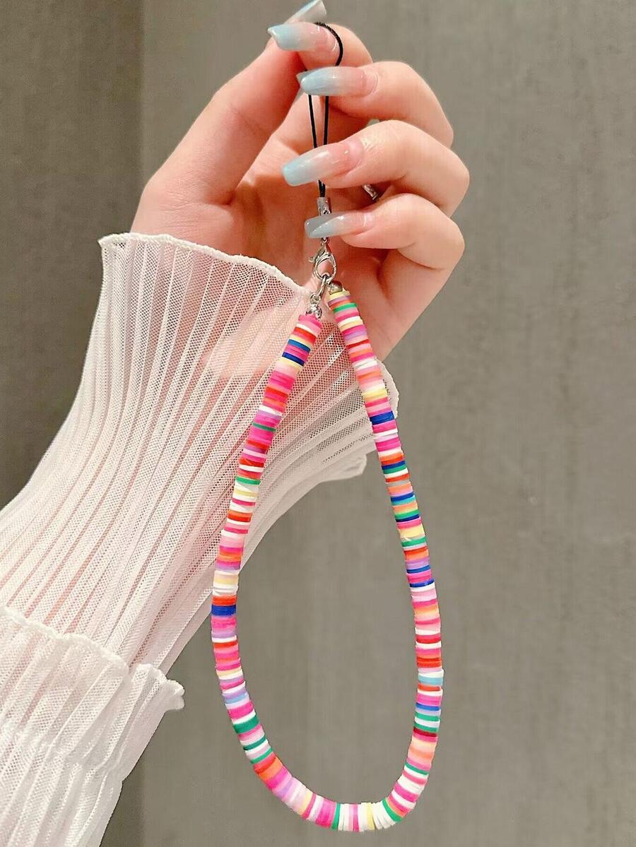 Polymer Clay Beaded Phone Lanyard | SHEIN USA