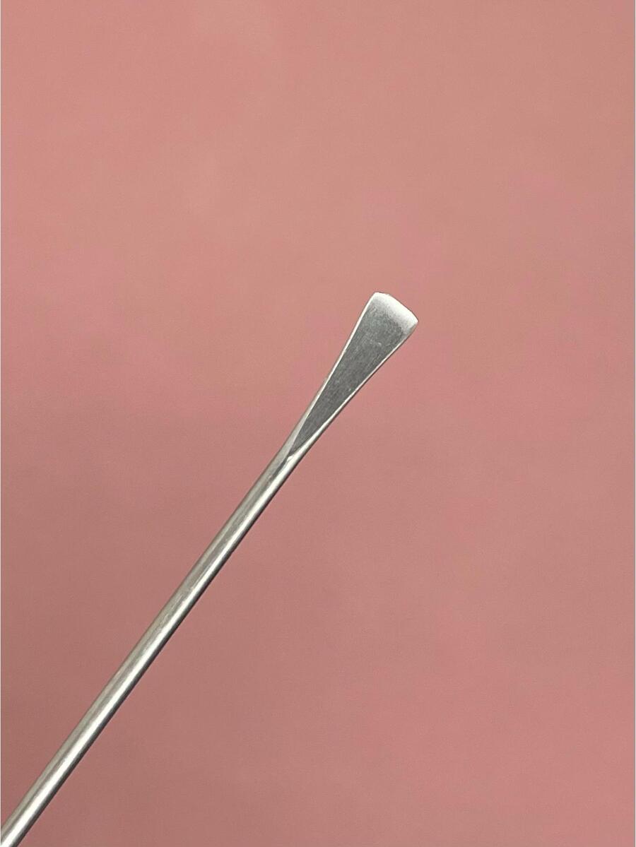 Double Ended Stainless Steel Metal Pusher, 1pc Cuticle Remover For ...