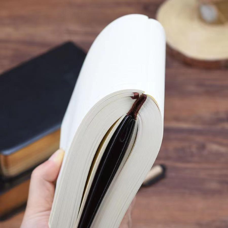 360 Sheets Extra Thick Notebook, Black Vintage Creative Journal | SHEIN USA