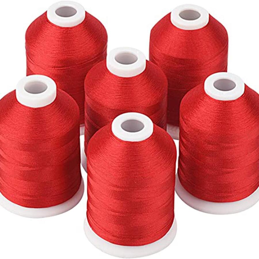 Simthread 6 Spools Embroidery Thread Kit - 1000M | SHEIN USA