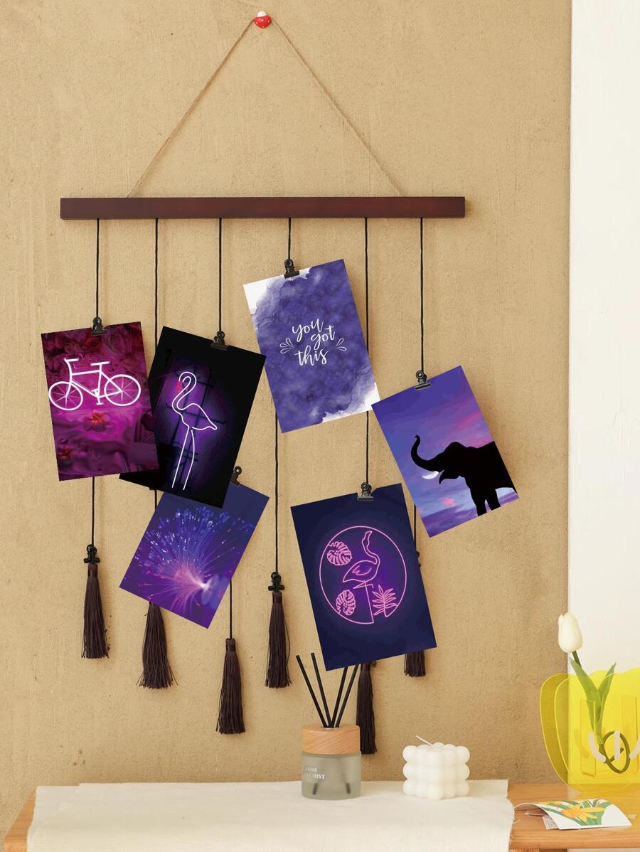 50pcs Purple Wall Collage Kit Aesthetic Pictures, Bedroom Decor for ...