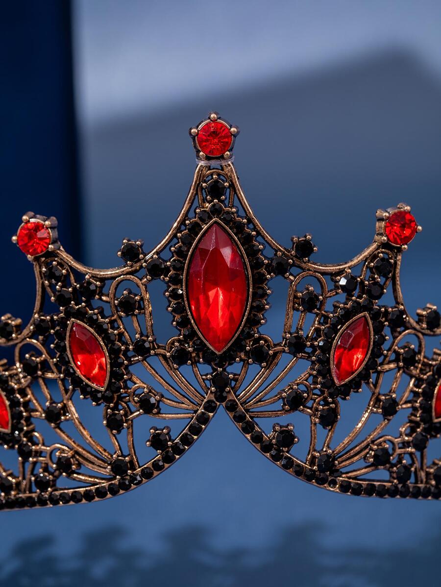 Black Queen Crowns For Women, Rhinestone Wedding Crowns And Tiaras ...