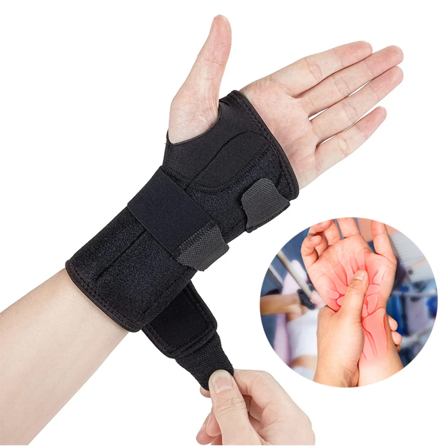 Carpal Tunnel Wrist Brace Night Support - Wrist Splint Arm Stabilizer ...