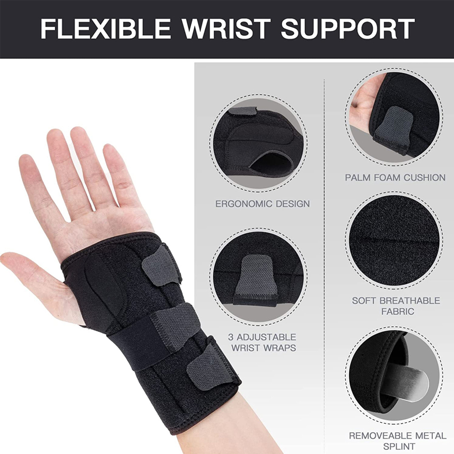 Carpal Tunnel Wrist Brace Night Support - Wrist Splint Arm Stabilizer ... Carpal Tunnel Wrist Brace Night Support - Wrist Splint Arm Stabilizer ...