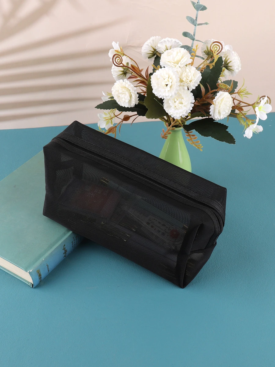 1pc Mesh Pencil Case | SHEIN EUR