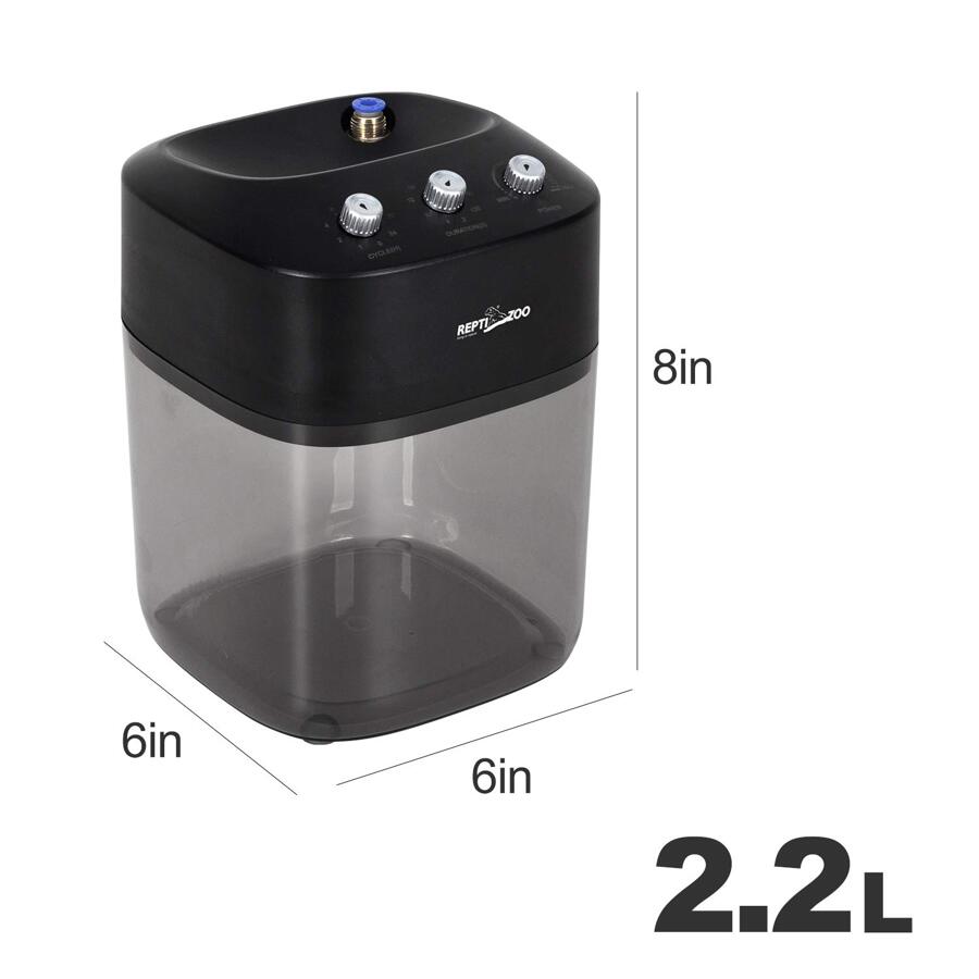 2.2L Solo Adjustable Starter Mister for Reptile Terrariums Humidifier ...