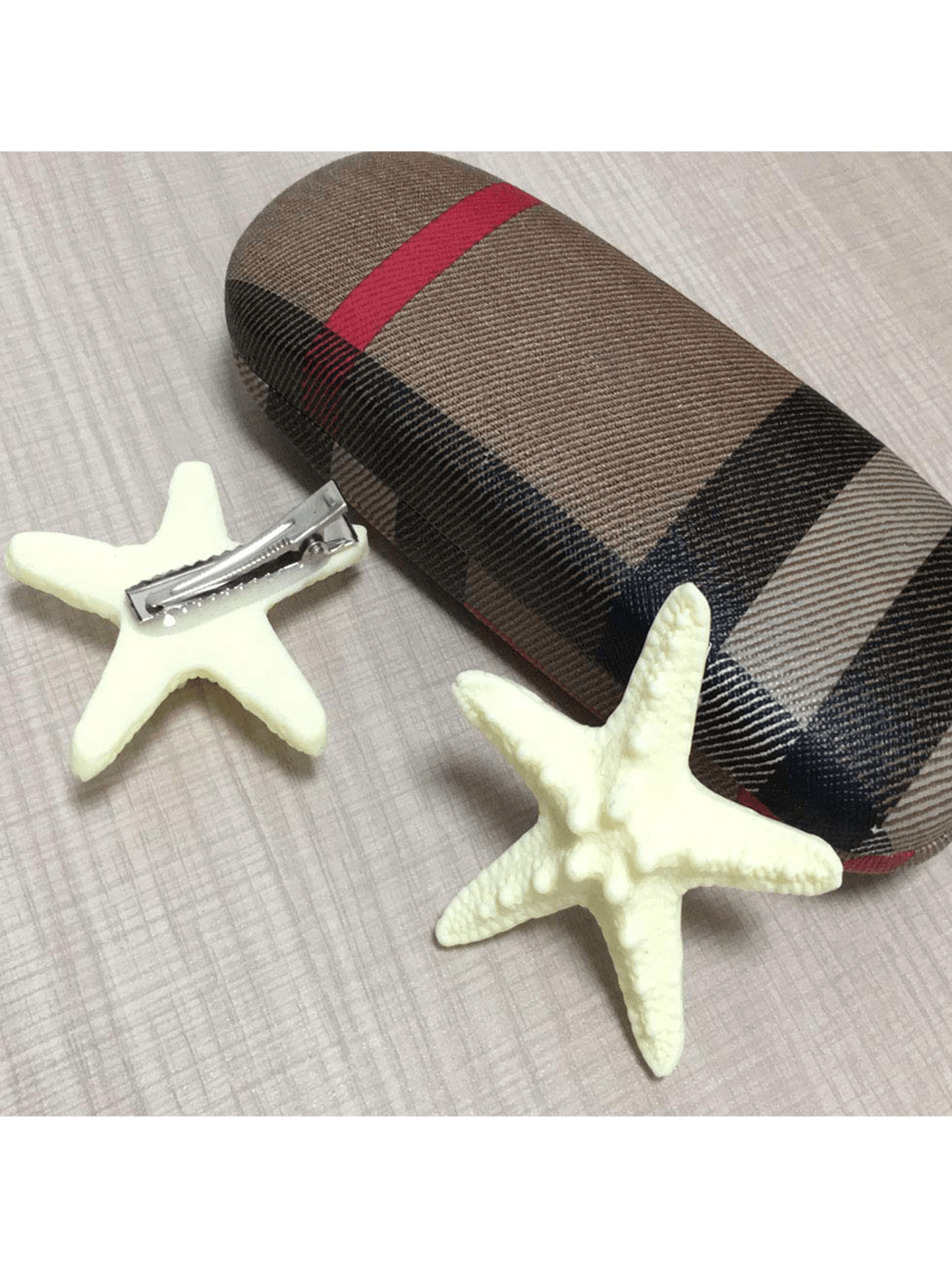 2 Pcs Starfish Hair Clip Resin Beach Sea Star Hair Pins Mermaid Hair ...