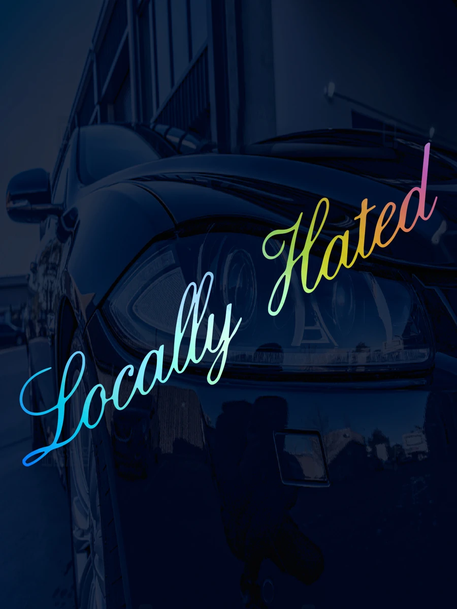 Letter Graphic Car Sticker | SHEIN USA