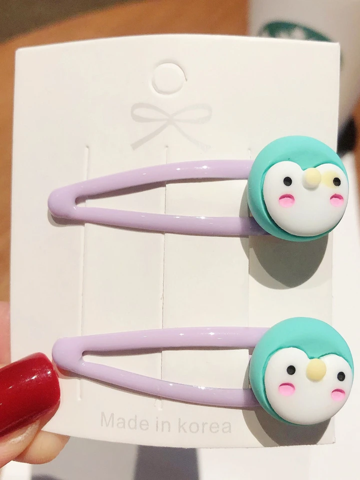 Penguin Hair Clips