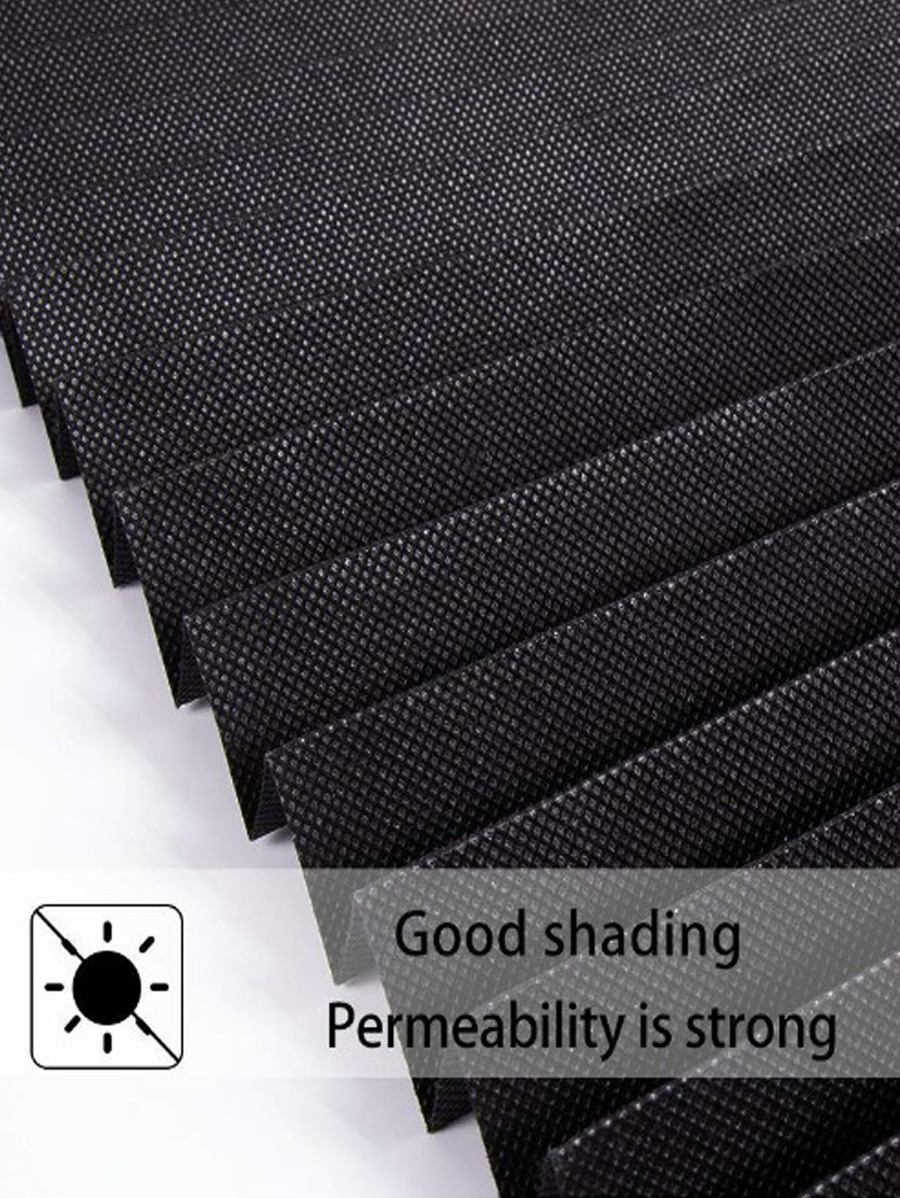 1pc No Tools Pleated Fabric Shades, Temporary Window Blinds, No ...