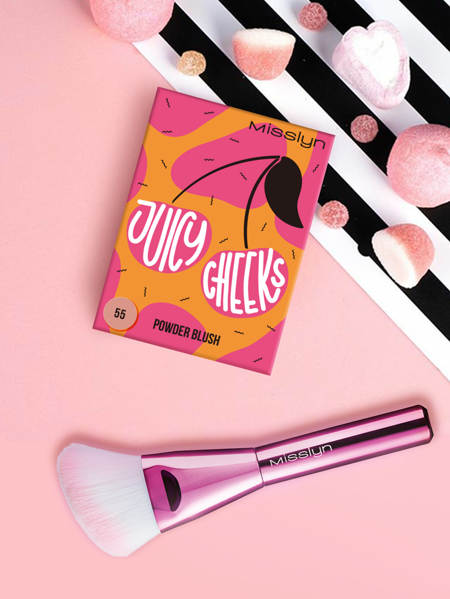 Misslyn Juicy Cheeks Powder Blush | Silky Powder Texture, Highlight ...