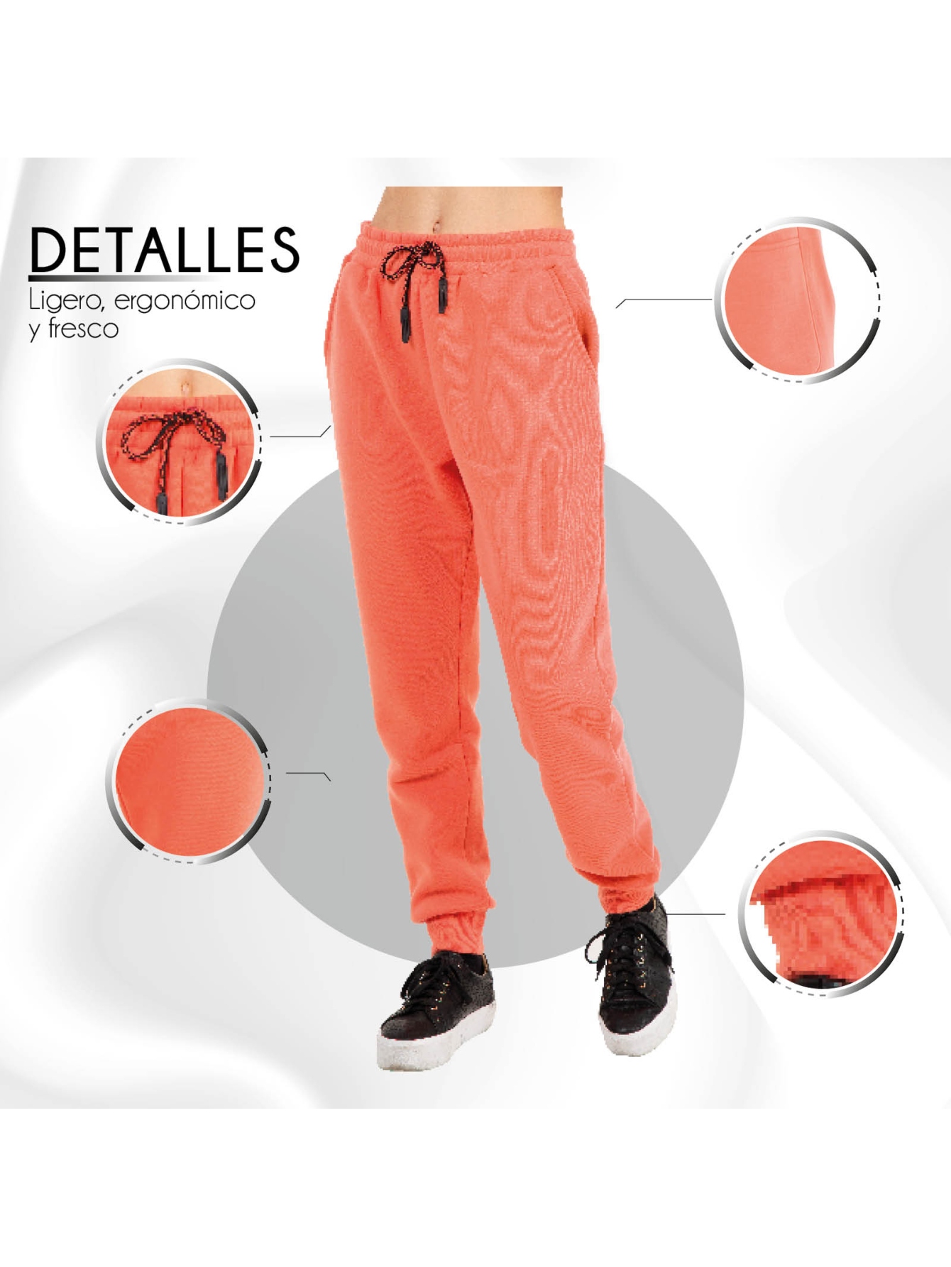 Pantalon Pants Jogger Deportivo Slim Fit Respirable Elástico Suave ...