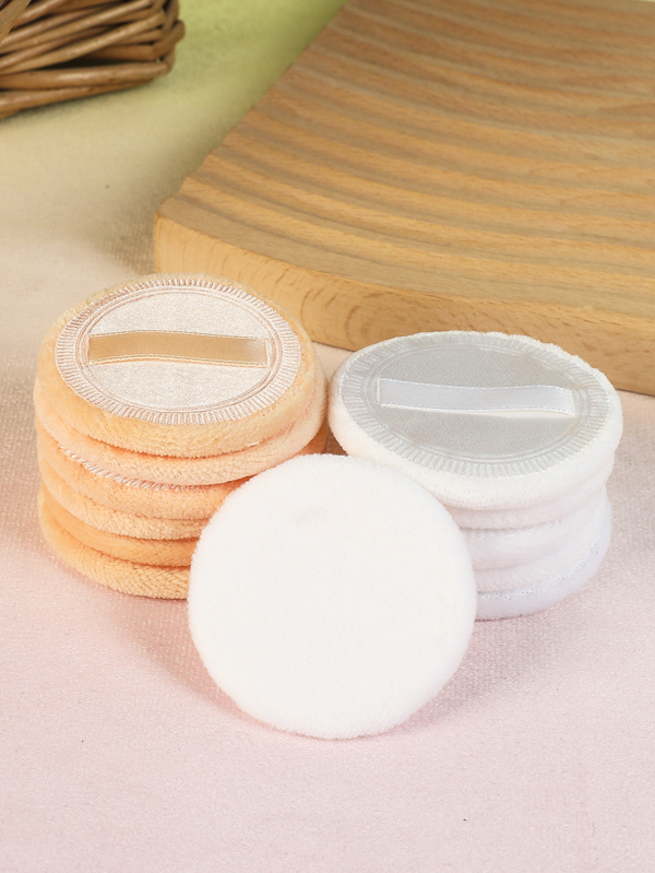 12pcs Round Powder, Loose Powder Puff | SHEIN USA