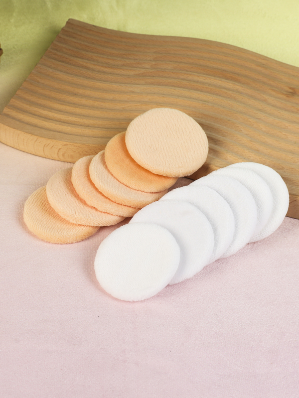 12pcs Round Powder, Loose Powder Puff | SHEIN USA