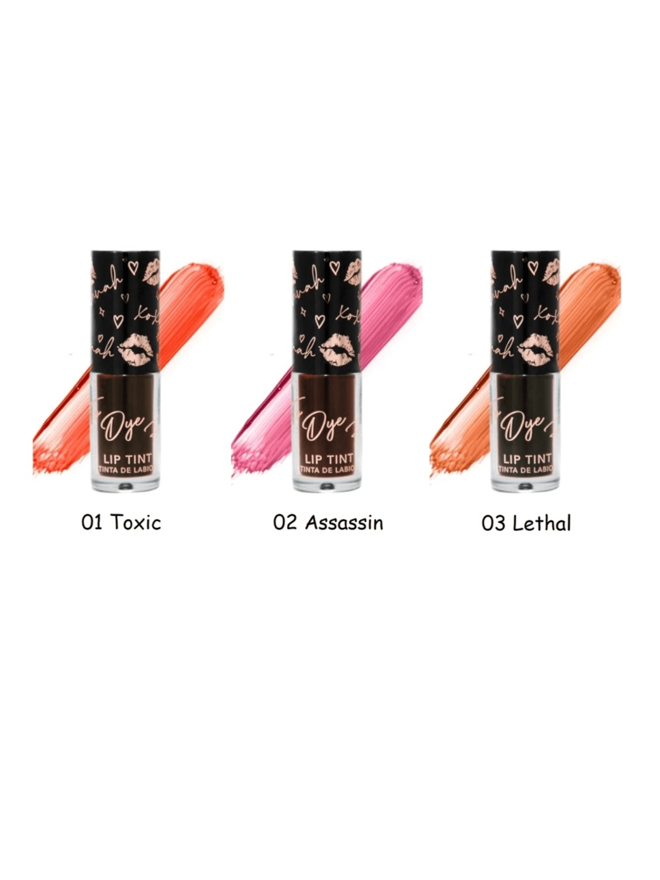 TINTA PARA LABIOS TO DYE FOR - MULTIUSOS - 03 LETHAL - ITALIA DELUX ...