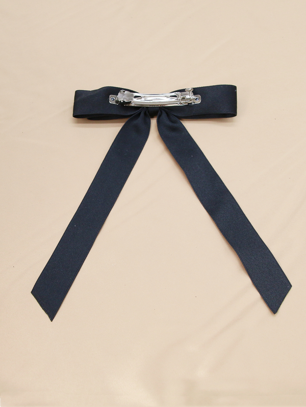 Large Hair Bows for girls Clip Girl Barrette with Long Satin Ribbon ...