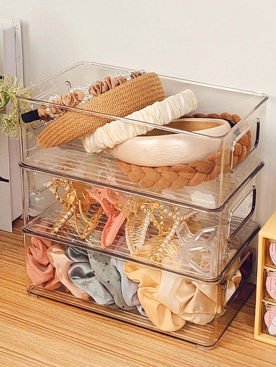 1pc Clear Jewelry Box | SHEIN USA