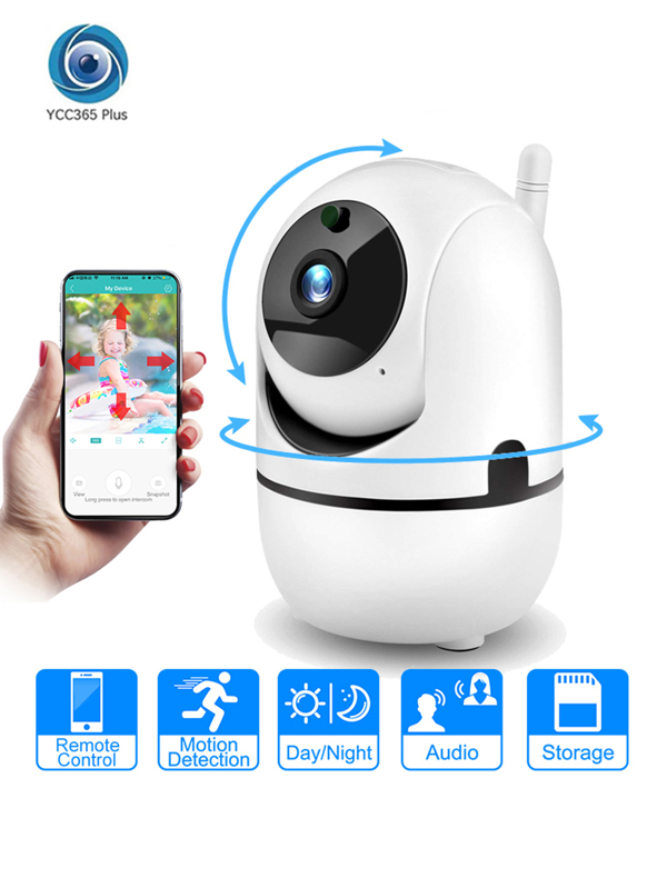 HD 1080P Wireless Security WIFI Camera IP Camera, AI Smart Human ...