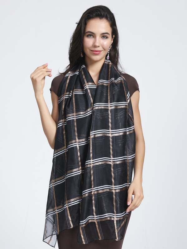 Plaid Pattern Scarf | SHEIN USA