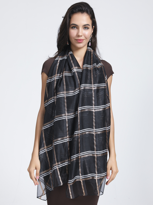 Plaid Pattern Scarf | SHEIN USA