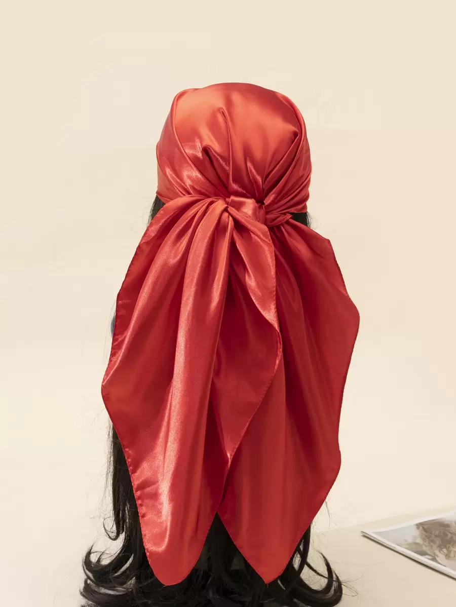 Solid Satin Bandana | SHEIN USA