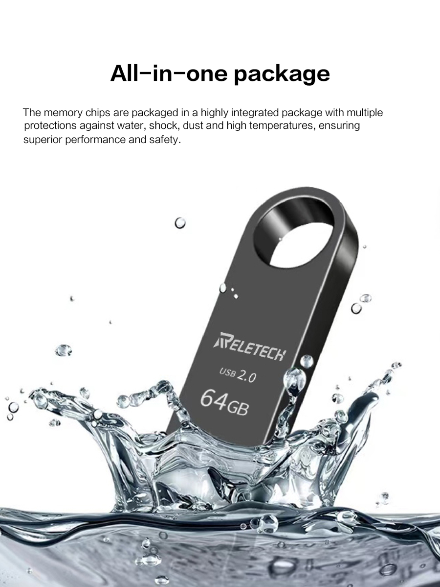 1pc USB Flash Drive Waterproof USB Drive High Speed Memory Stick Large ...