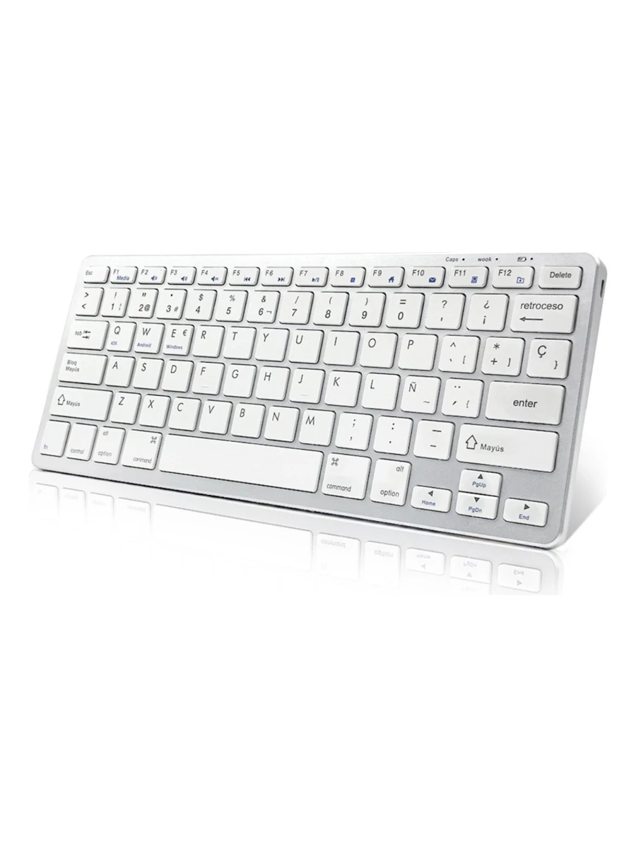 Spanish Wireless Keyboard, Rechargeable Bluetooth Wireless | SHEIN USA