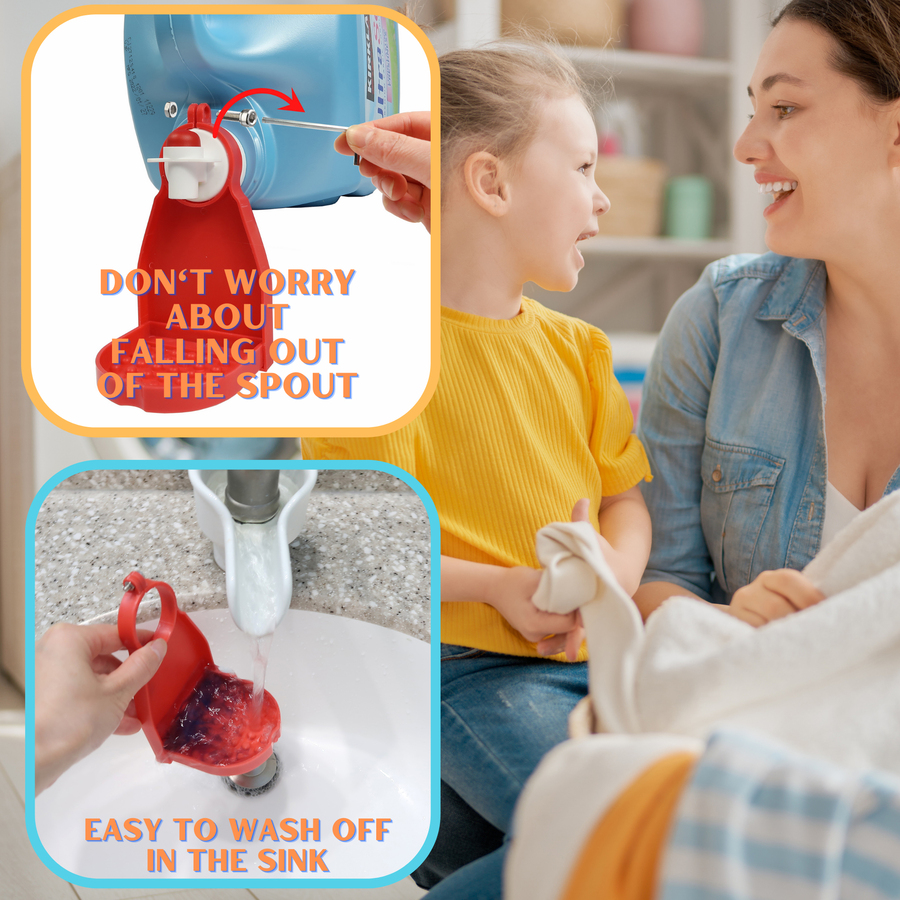 Streamline Your Laundry Routine with Our 2-Piece Practical Detergent ...