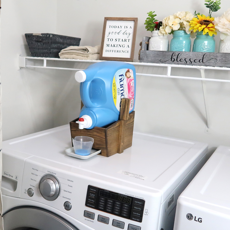 Bekitchen Laundry Detergent Stand, Laundry Station Detergent Cup Holder ...
