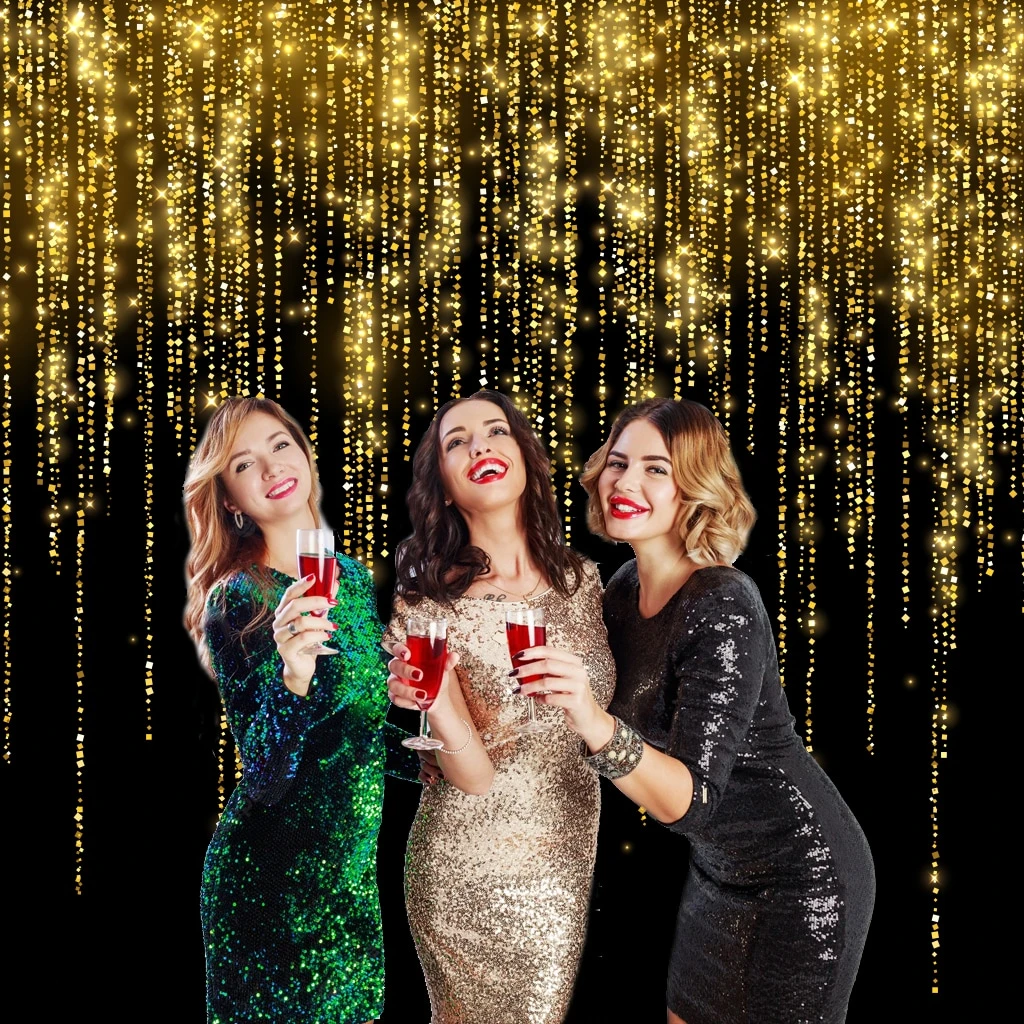 7x5ft Black and Gold Color Backdrop | SHEIN USA