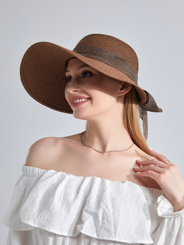 Bow Decor Straw Hat | SHEIN USA