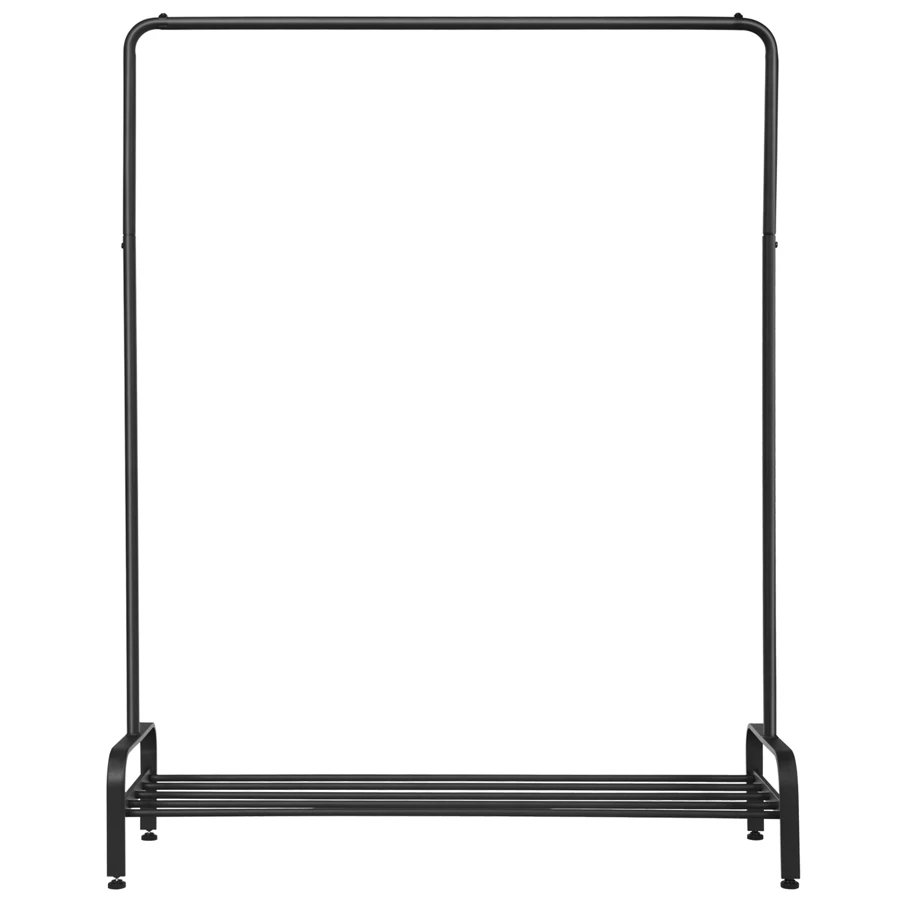 Costway Industrial Metal Garment Rack Heavy Duty Floor Cloth Rack ...