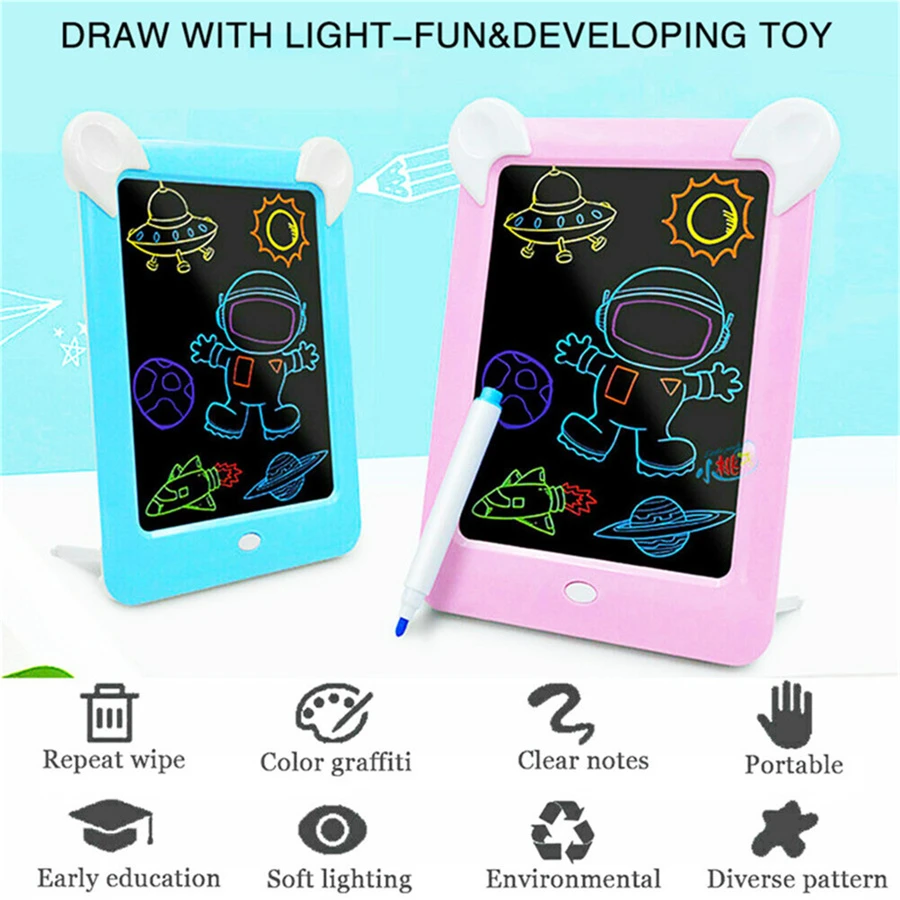 Magic Drawing Board, Portable Writing Board, Handwriting Toys for Kids ...