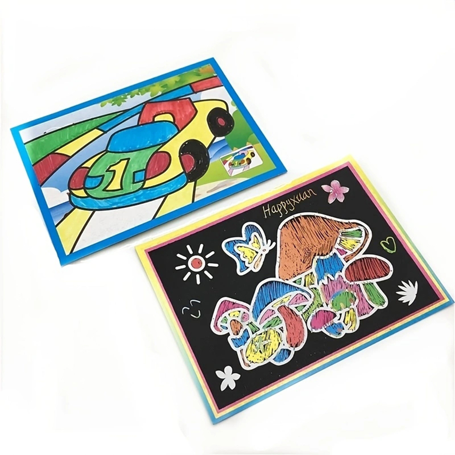 Christmas Decoration 20pcs/Set Scratch Art Drawing Board Magic ...