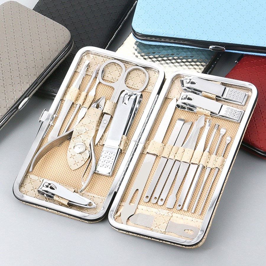 1pc Manicure Set With 19 Pieces Nail Tools For Beauty Care, Nail ...