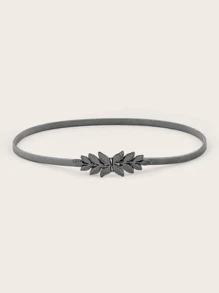 Elegant Leaf Decor Belt For Daily Use | SHEIN USA