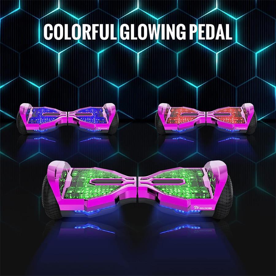 EVERCROSS Hoverboard, 6.5'' Hover Board With Seat Attachment, Self ...