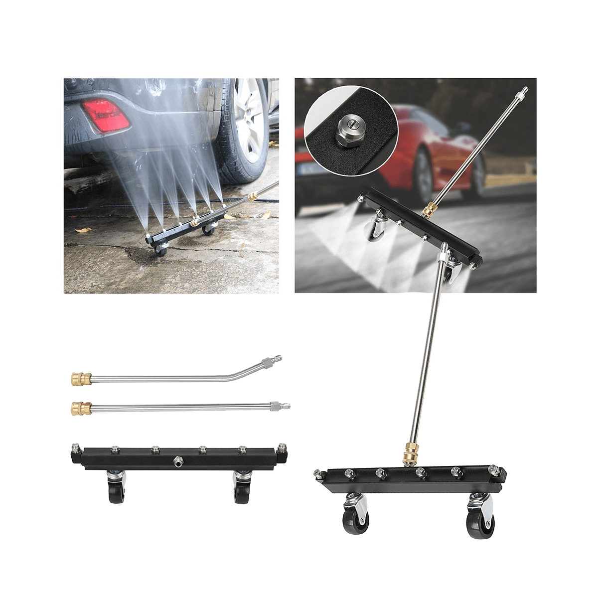 Pressure Washer Under Carriage Cleaner Power Washer Attachment for Car ...