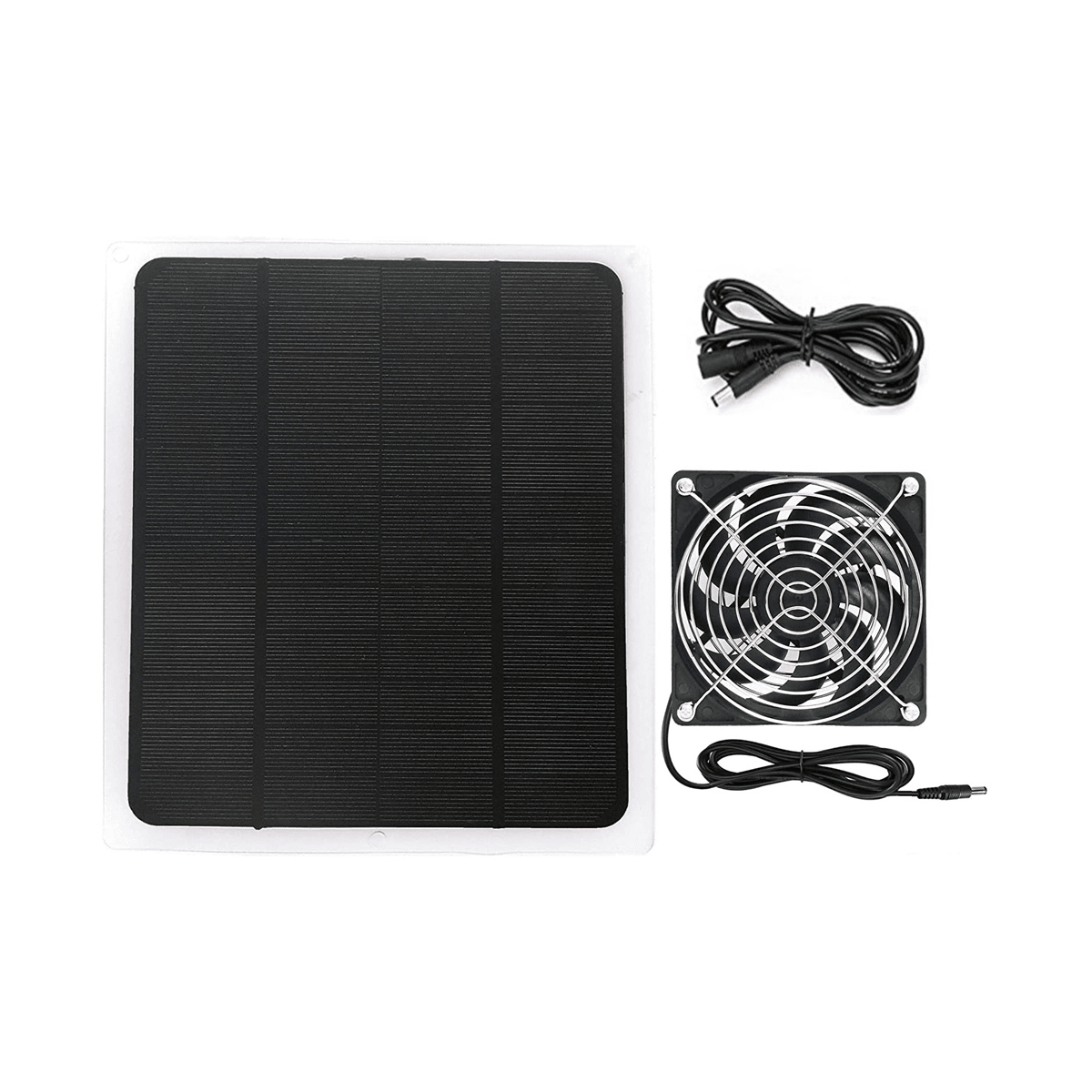 Solar Panel Fan 10W Waterproof Mini Solar Powered Fan Exhaust ...