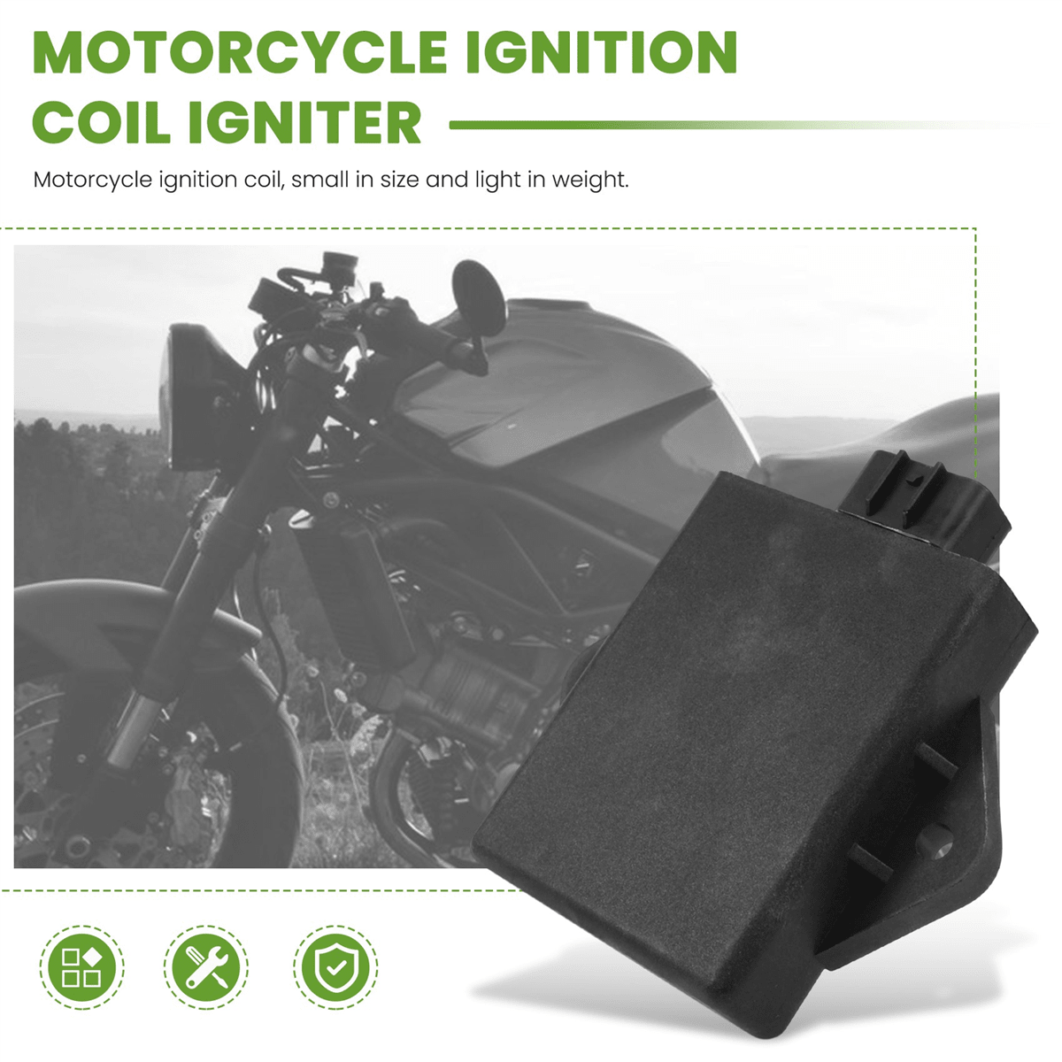 Motorcycle Ignition Coil Pressure Package Igniter Suitable for LINHAI ...