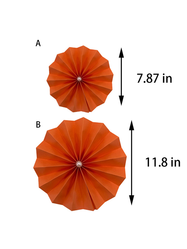 1pc Solid Paper Fan | SHEIN USA