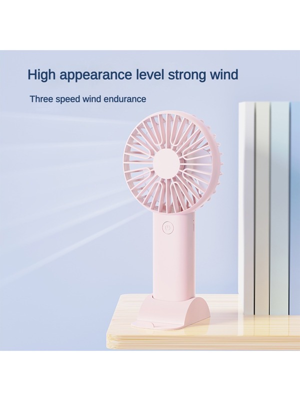 USB Handheld Small Fan Mini Portable Rechargeable Model Student Cute ...