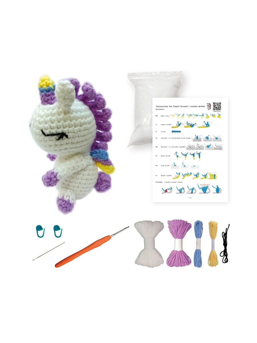 DIY Unicorn Crochet Kit | SHEIN USA