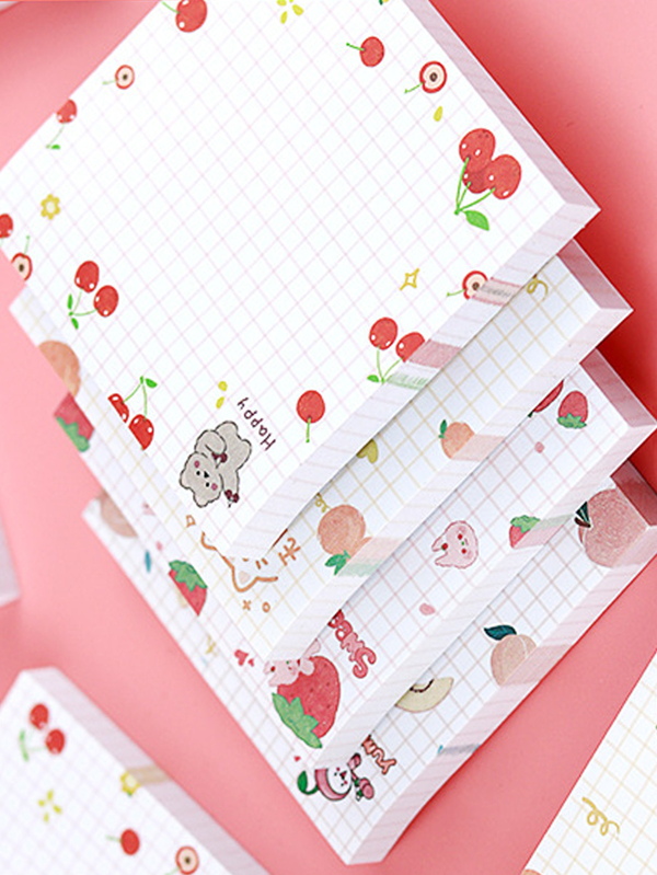 4pcs 320 pages of ins, Japan and South Korea cartoon creative post-it ...