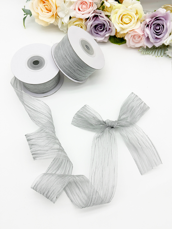 1 Roll/10yds Gradient Pleated Ribbon Gift Wrapping Ribbon | SHEIN UK